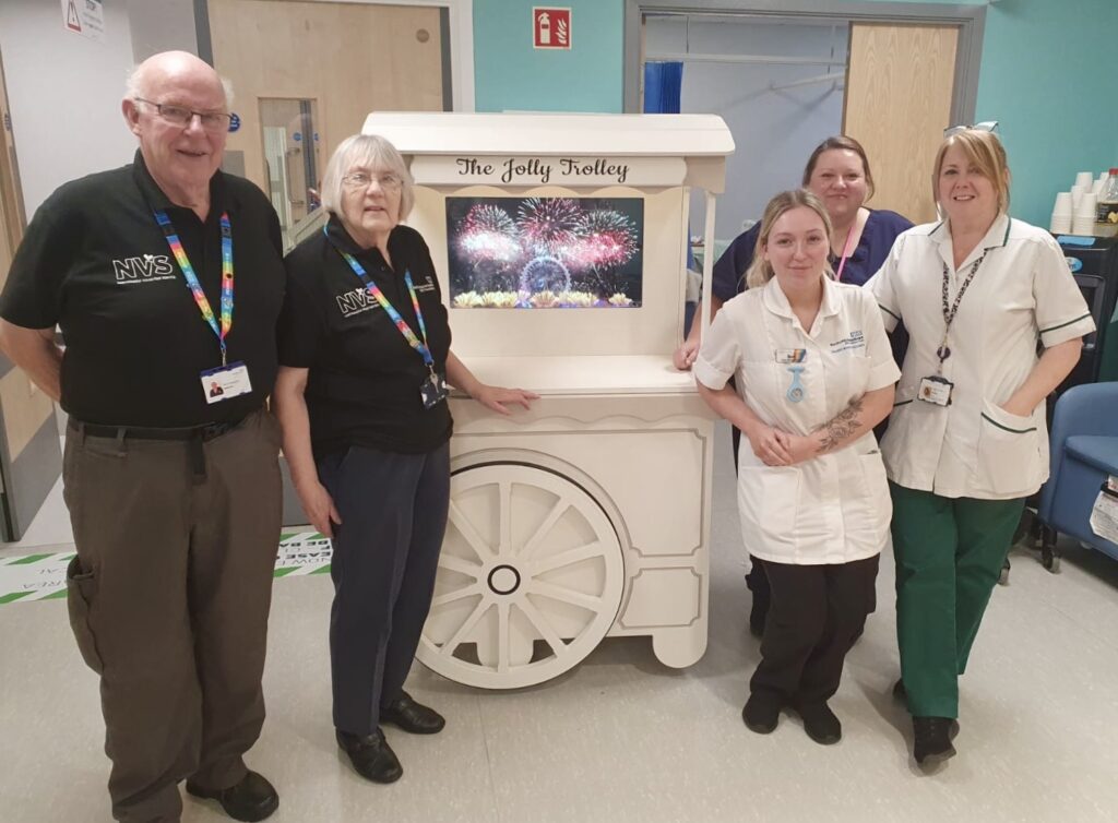 Bedlingtonshire Golf Club’s generous donation funds a Jolly Trolley for ...