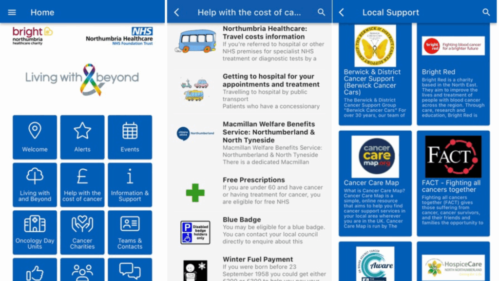 NHS trust launches app to support patients with cancer and their ...